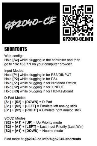 GP2040-CE Advanced Breakout Board Version 5.6E - USB Passthrough ...